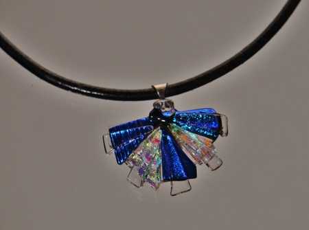 glassmycke "Tivoli" m tjock läderrem - Epla.se